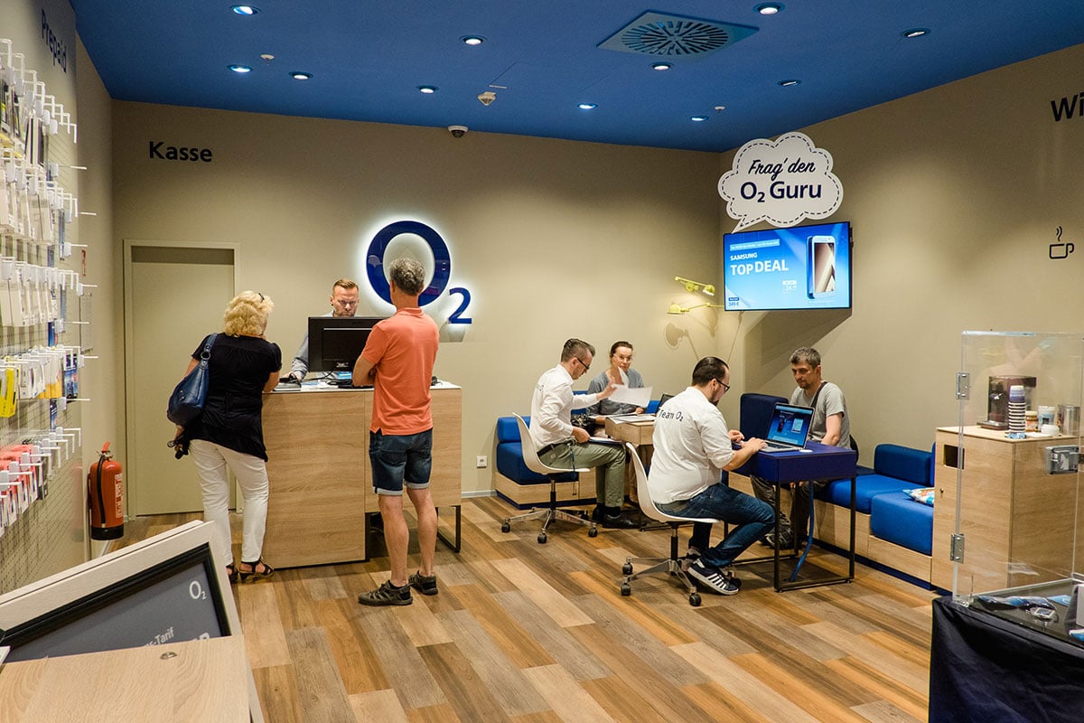 Eröffnung o2 Future Store Jena Goethe Galerie - premium concepts GmbH