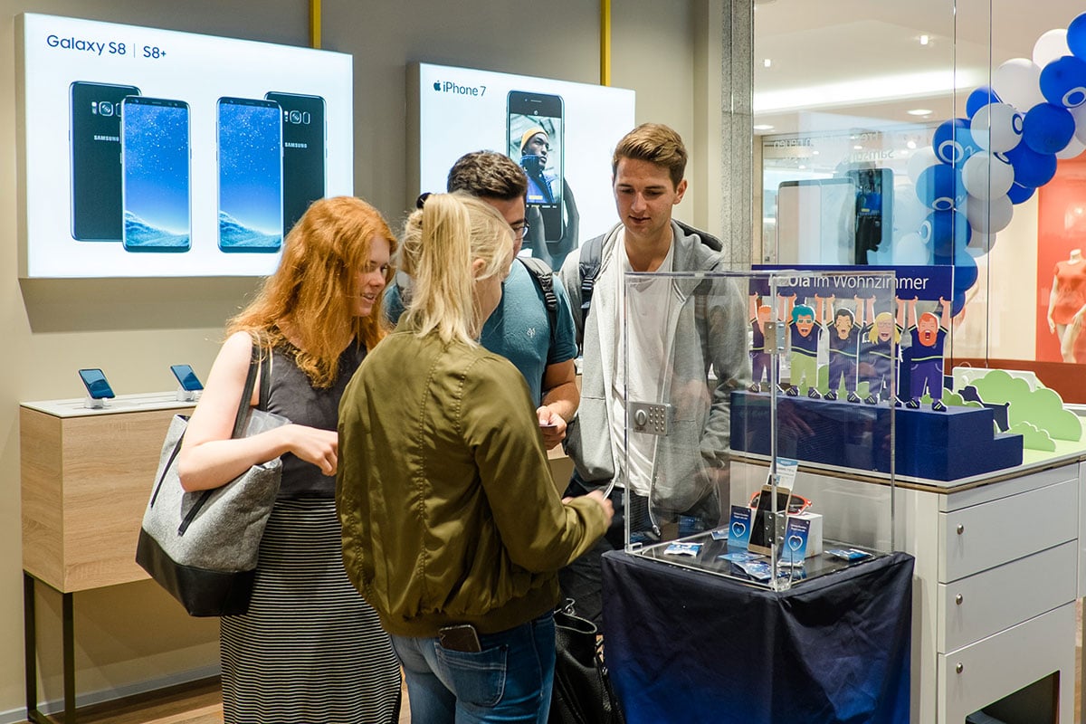 Eröffnung o2 Future Store Jena Goethe Galerie - premium concepts GmbH