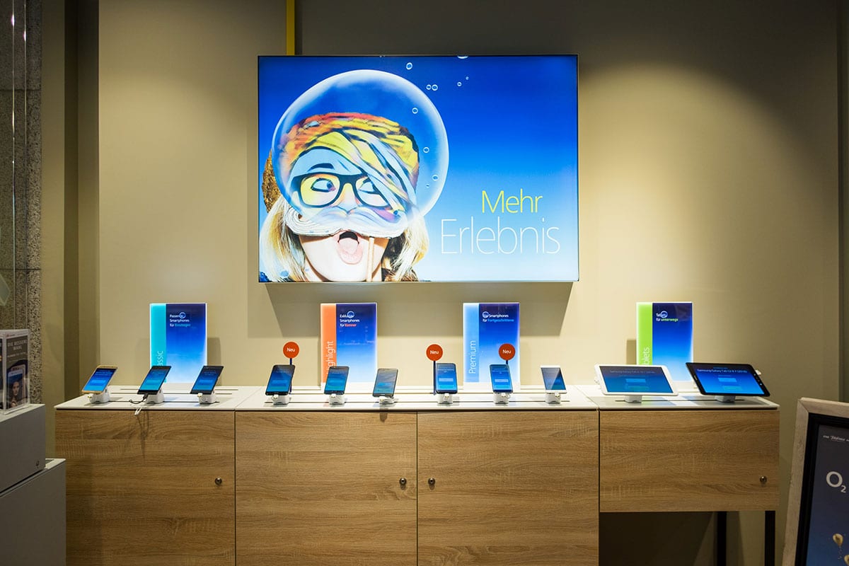 Eröffnung o2 Future Store Jena Goethe Galerie - premium concepts GmbH